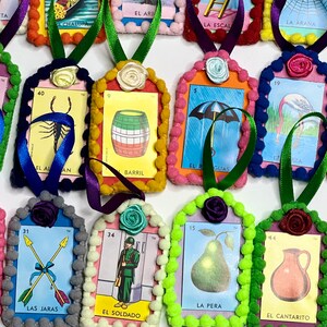 Loteria Ornaments Party Favors Mexican Bingo Party Gift - Etsy