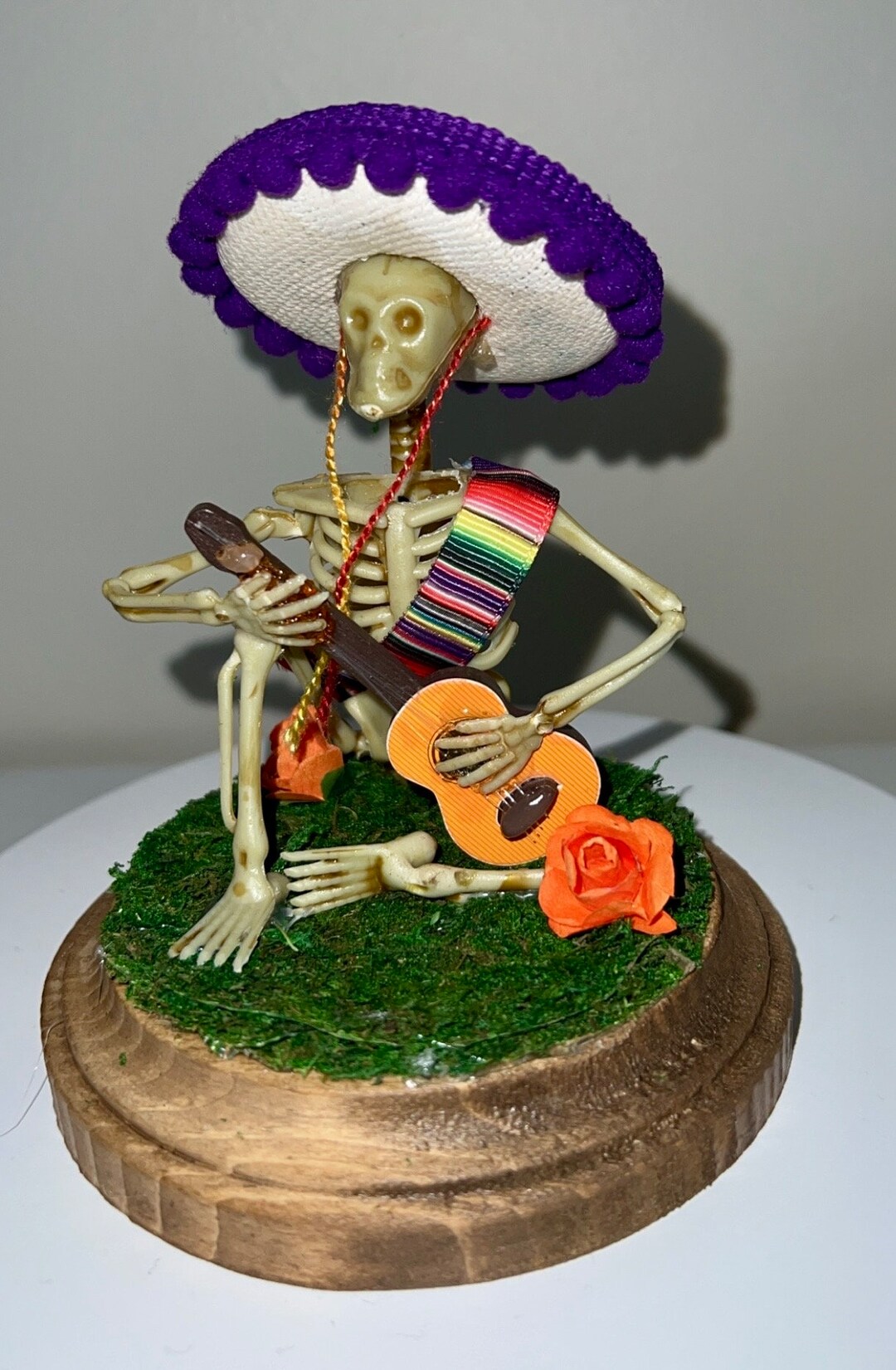 Mexican Skeleton Mariachi Gothic Skull Decoration Goth Dia De Los ...
