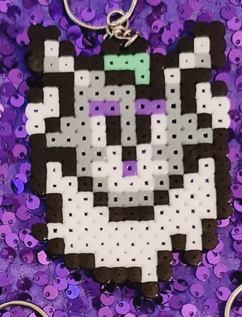 Five Nights at Freddy's Security Breach Keyrings Perler Bead Keychains ...