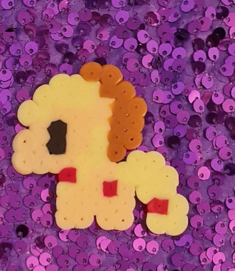 My Little Pony Perler Bead Keychains & Magnets | Etsy