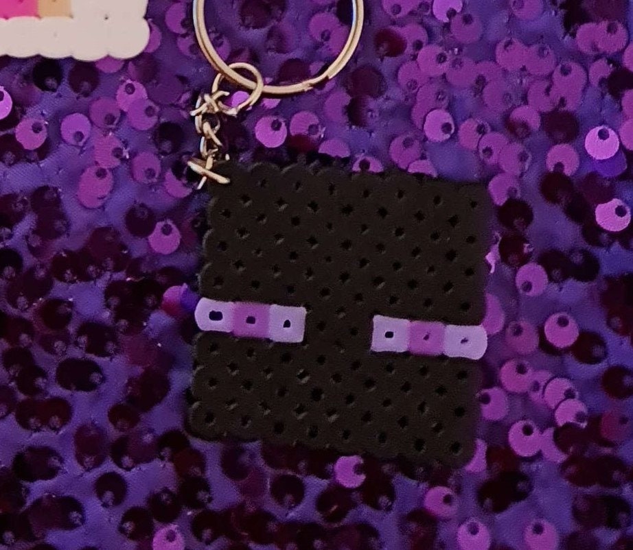 Mini Minecraft Perler Bead Keychains | Etsy UK