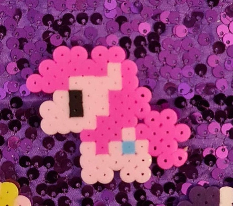 My Little Pony Perler Bead Keychains & Magnets | Etsy