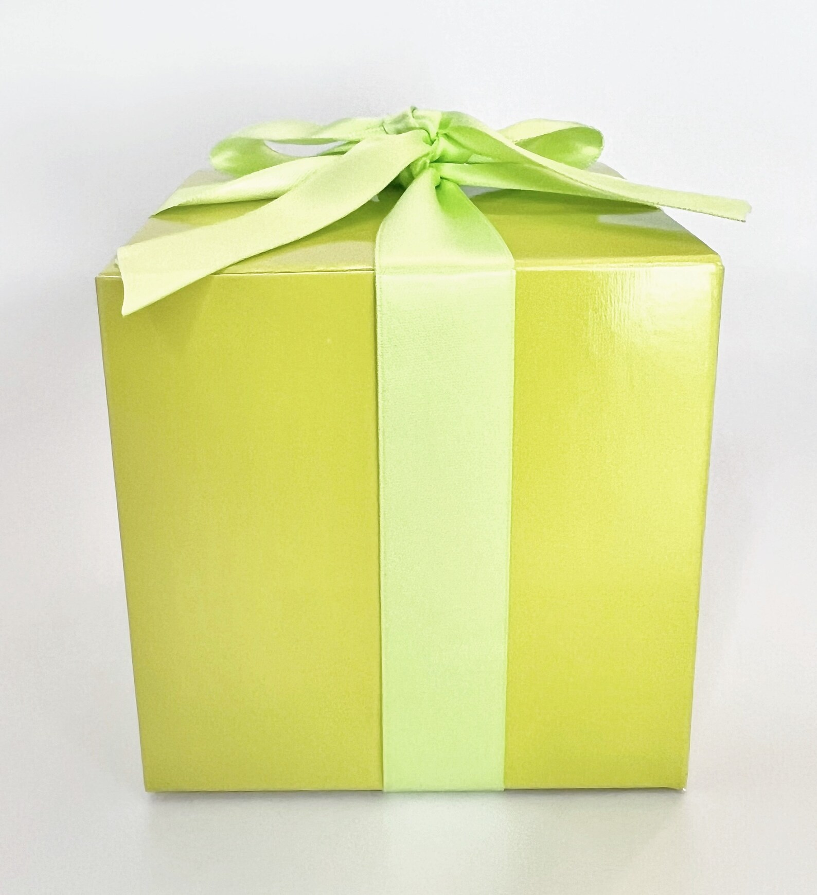 Lime Green Gift Boxes: 4x4x4 Favor Boxes (set of 4) - Etsy