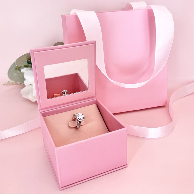 Pink Jewellery Box - Etsy