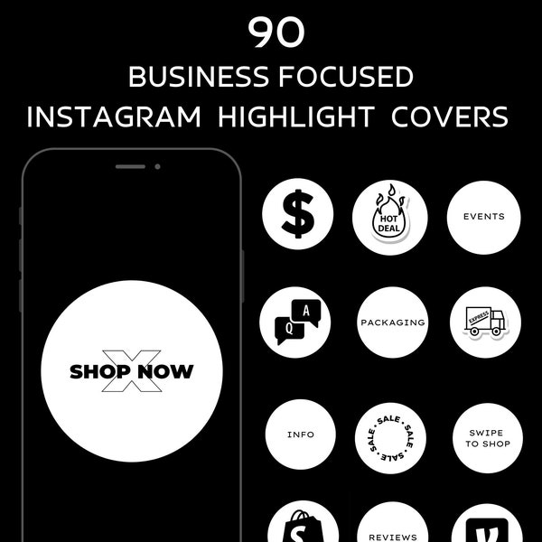 Male Instagram Highlight Covers - Etsy