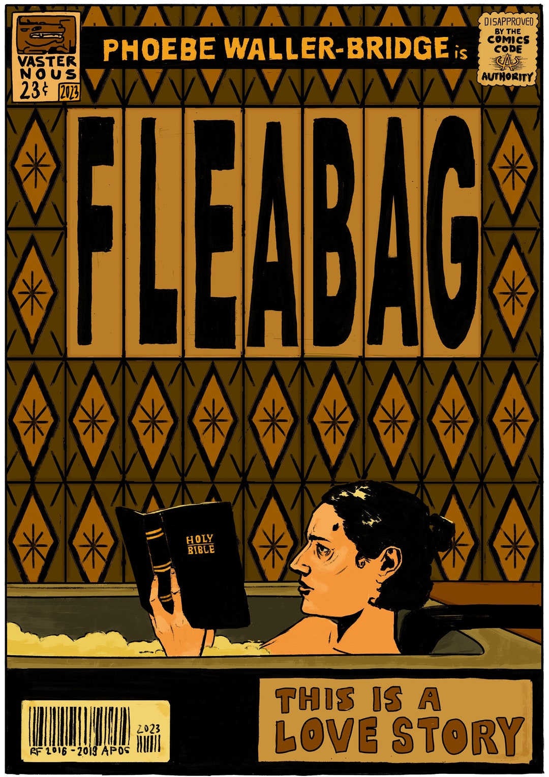 Fleabag Comic-book Cover - Etsy