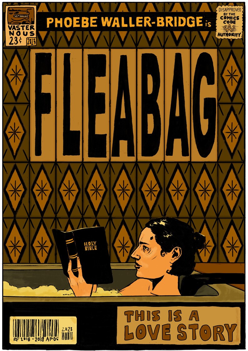 Fleabag Comic-book Cover - Etsy