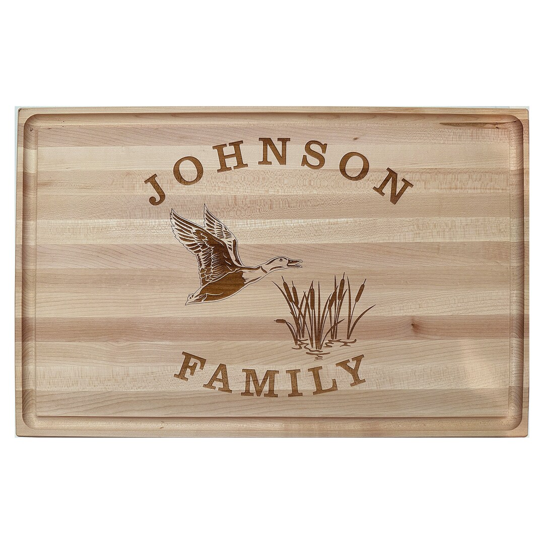 Custom Duck-themed Cutting Board - Etsy