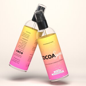 Printable Skin Care Product Label Template, Personalisable Hair Oil ...