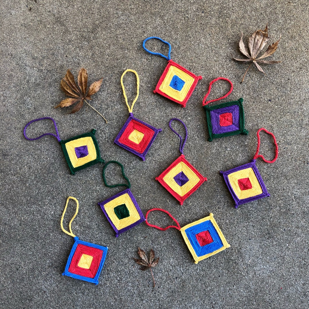 Handmade Ornament OJO DE DIOS, God S Eye, Symbol of Blessings - Etsy