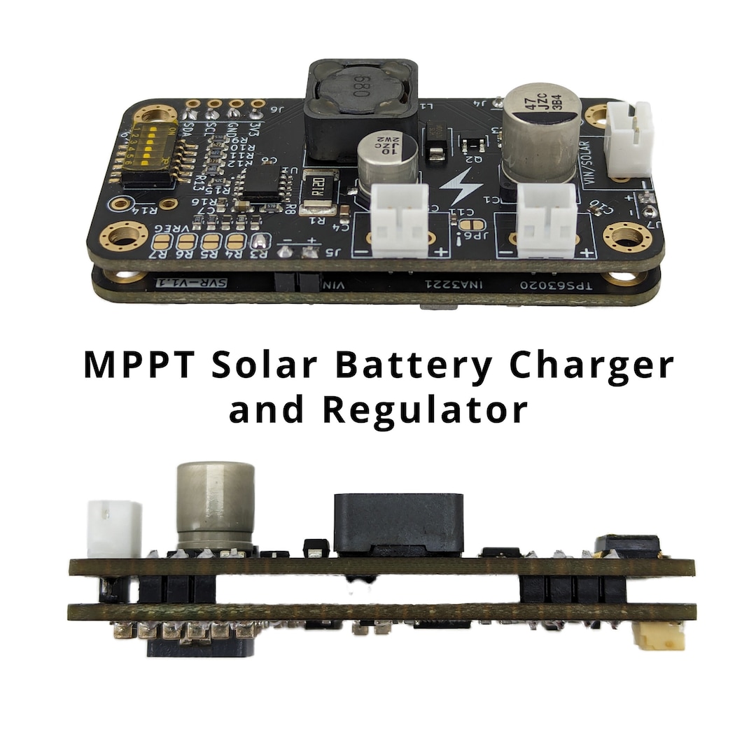 MPPT Solar Battery Charger for Iot & Meshtastic - LTO, NA+, Lifepo4, Li ...