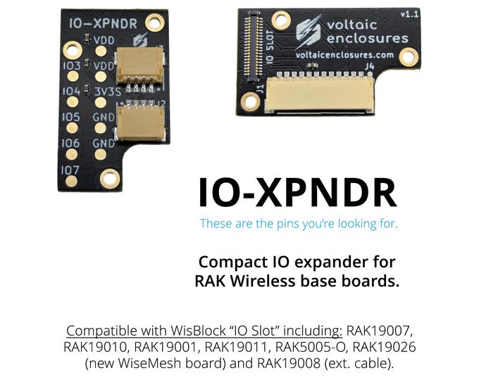 IO-XPNDR Module - Access More Pins on Your RAK Wireless Wisblock Base ...
