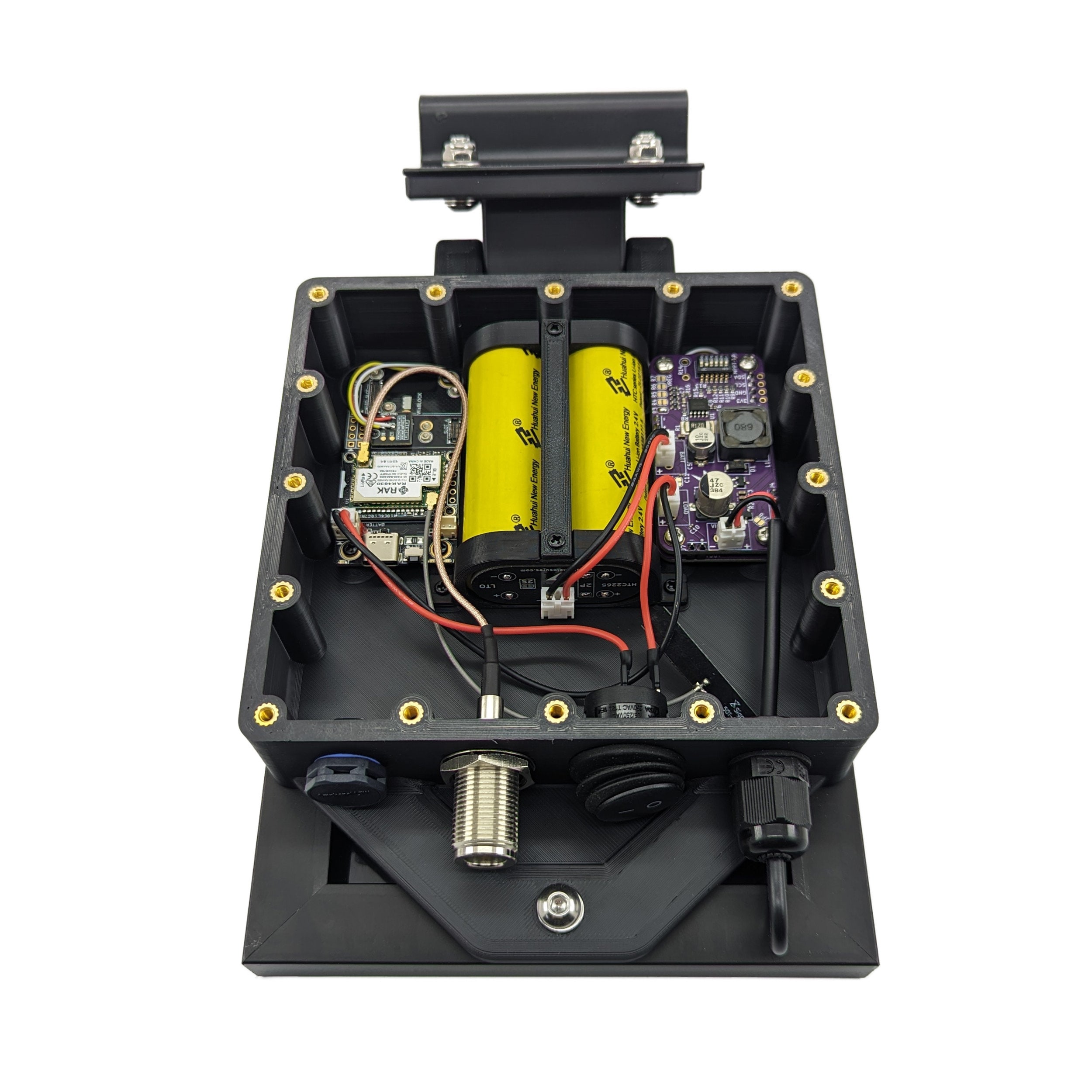 3W Meshtastic Solar Base Station With LTO Batteries off Grid Lora Radio ...