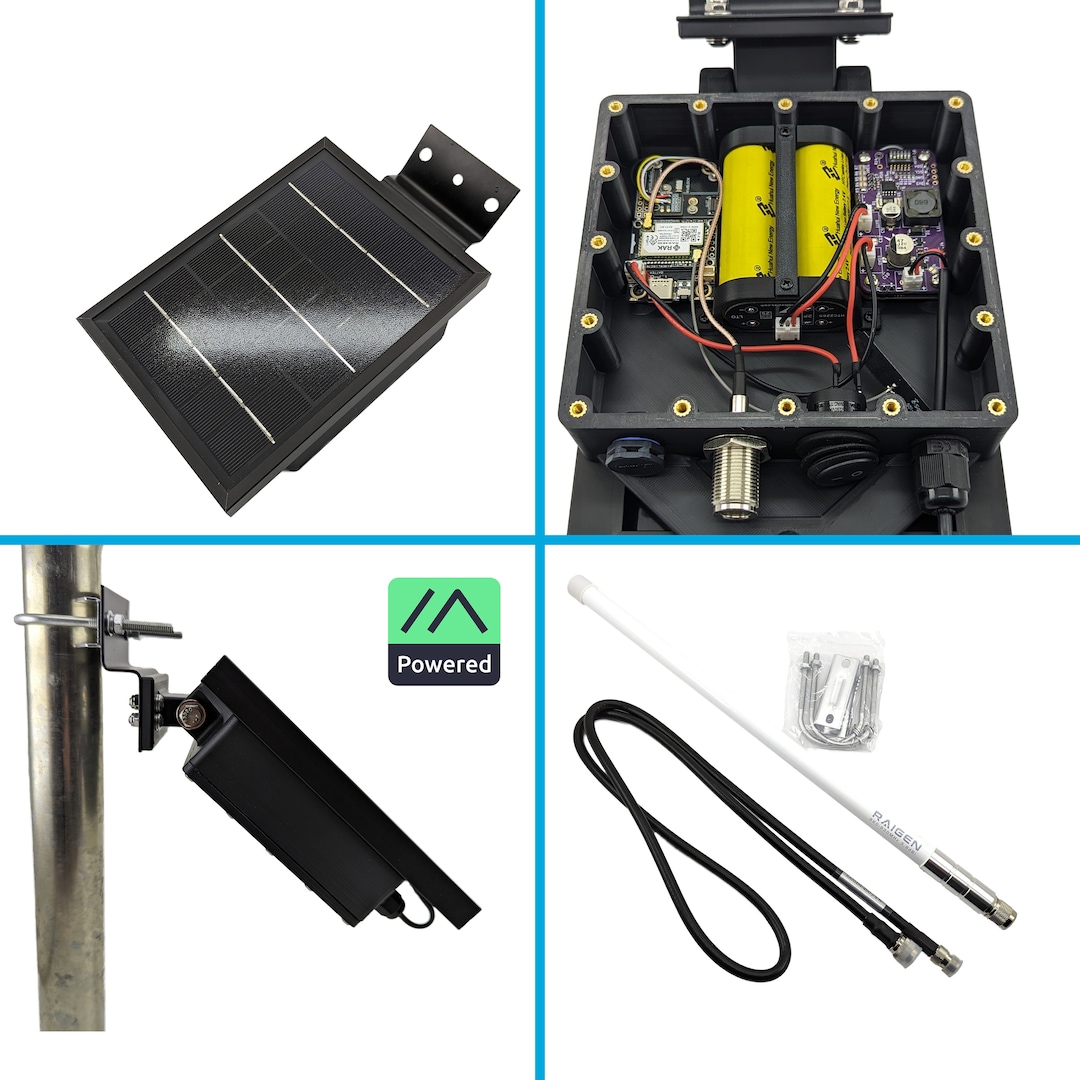 3W Meshtastic Solar Base Station With LTO Batteries - off Grid Lora ...