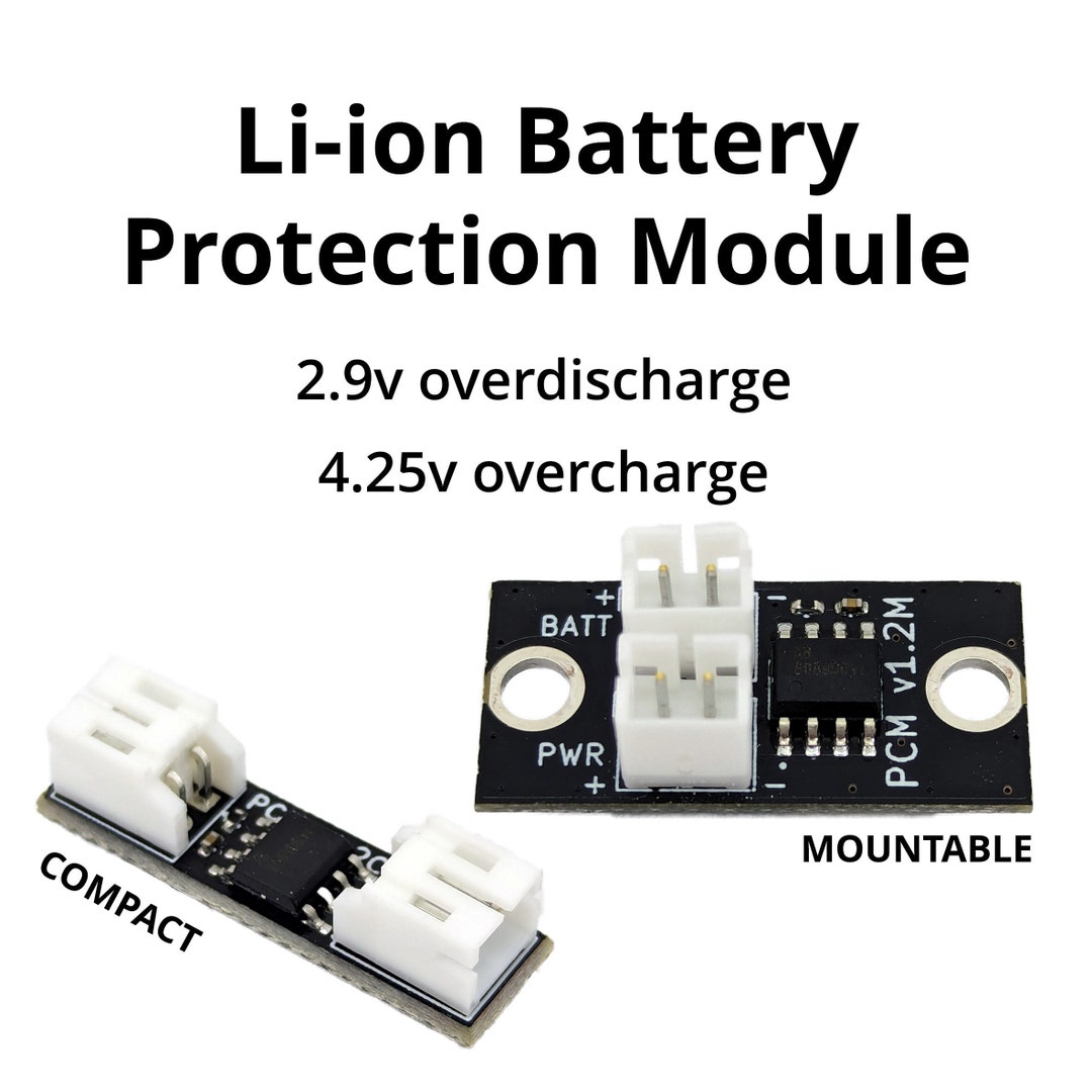 Li-ion Battery Protection Modules (PCM) and Cables - 2.9v (3v) Over ...