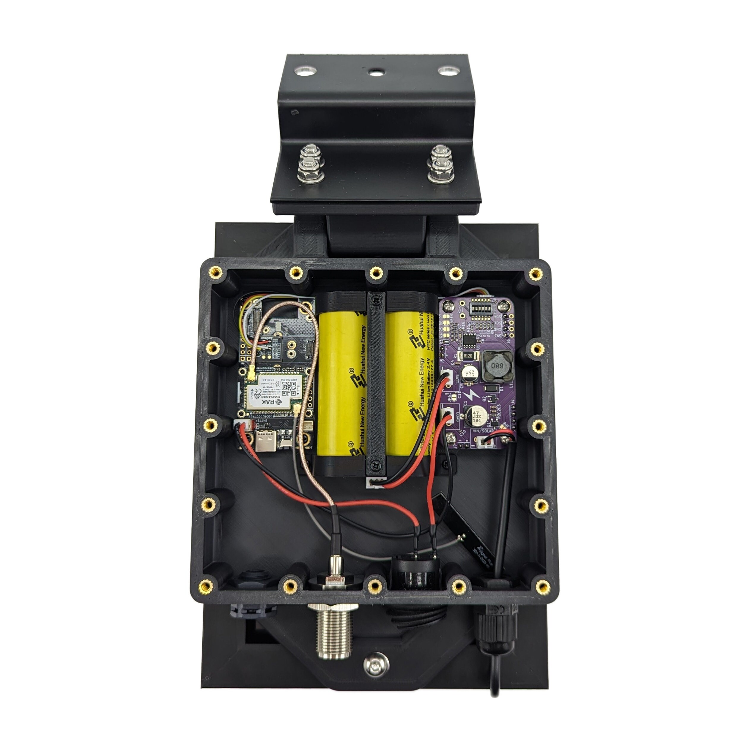 3W Meshtastic Solar Base Station With LTO Batteries off Grid Lora Radio ...