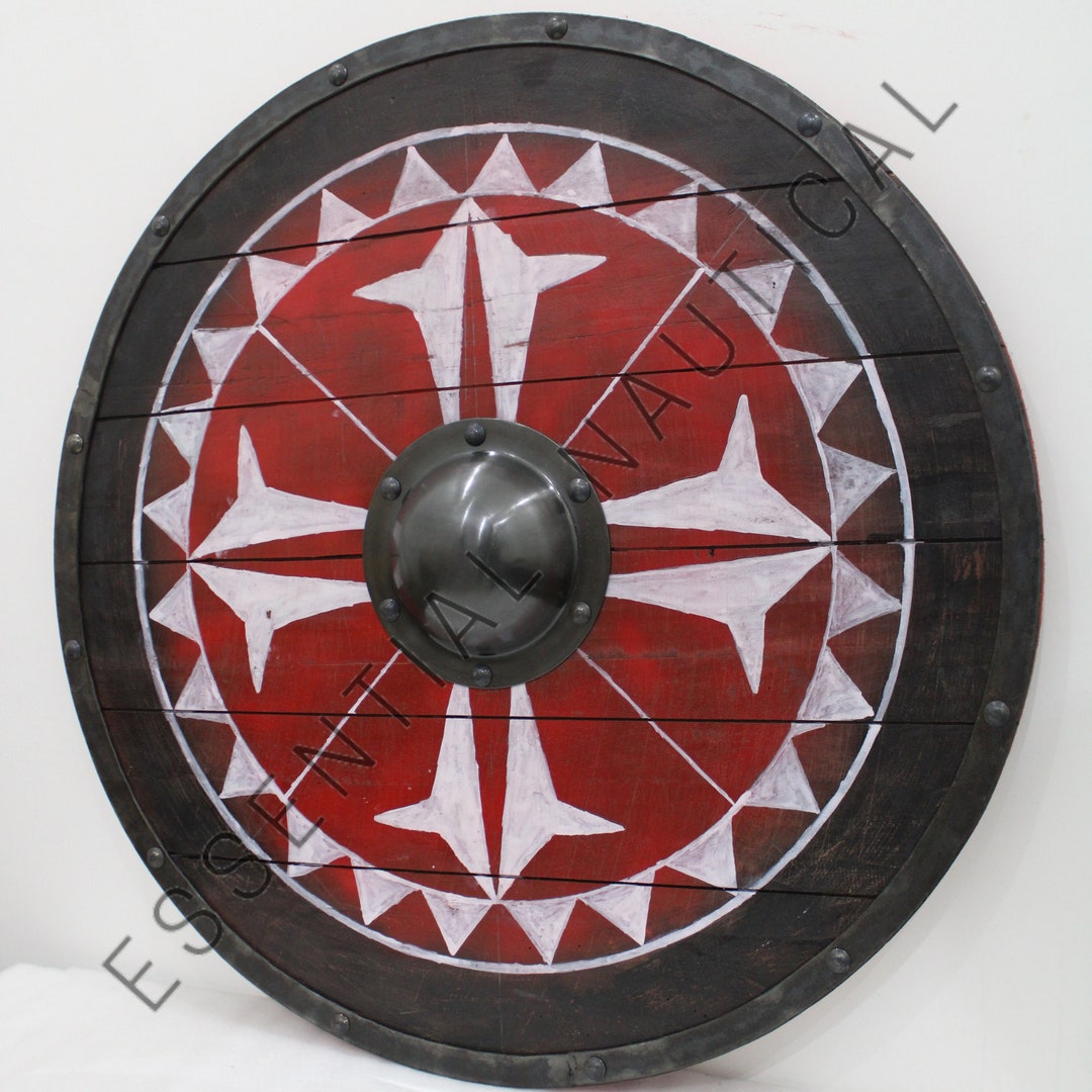 Uhtred Last Kingdom 24/30/35 Authentic Viking Shield Handcrafted Good ...