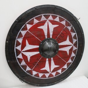 Uhtred Last Kingdom 24/30/35 Authentic Viking Shield Handcrafted Good ...