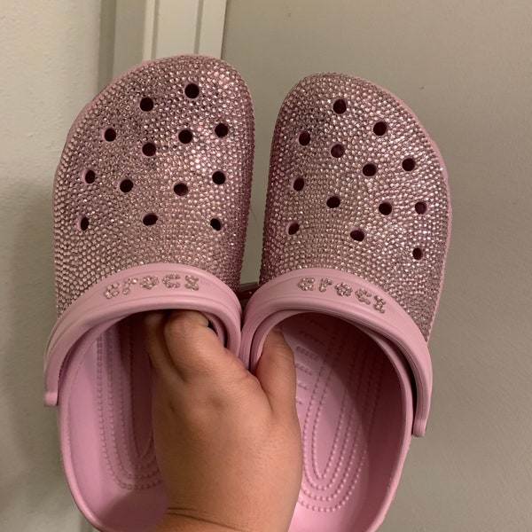 Glitter Crocs Women - Etsy