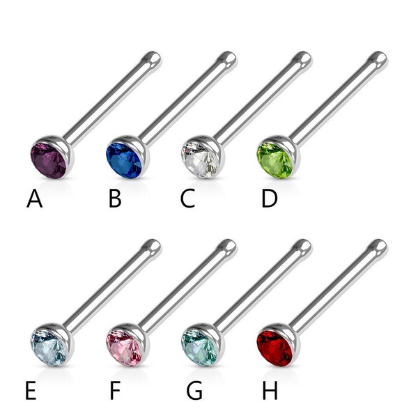 1mm Nose Stud - Etsy