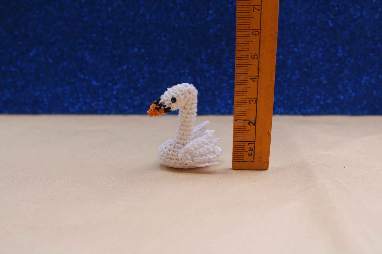 Mini Amigurumi Swan-crochet Swan Hand Made Swan-swan-swan Toy-tiny Swan ...