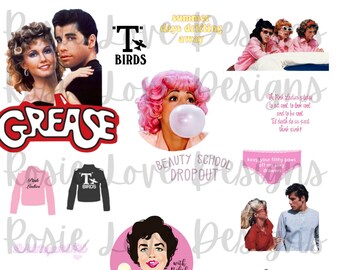 Grease Svg - Etsy
