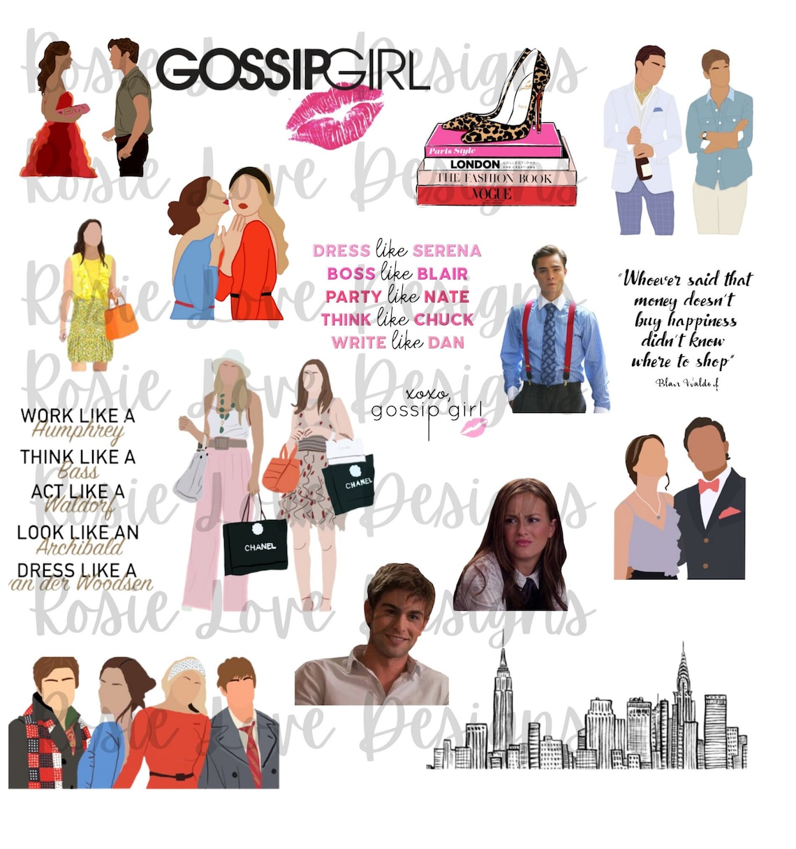 Gossip Girl Png / Digital Download/ Instant Download. | Etsy