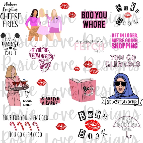 Mean Girls Png Digital Download Instant Download Etsy Australia