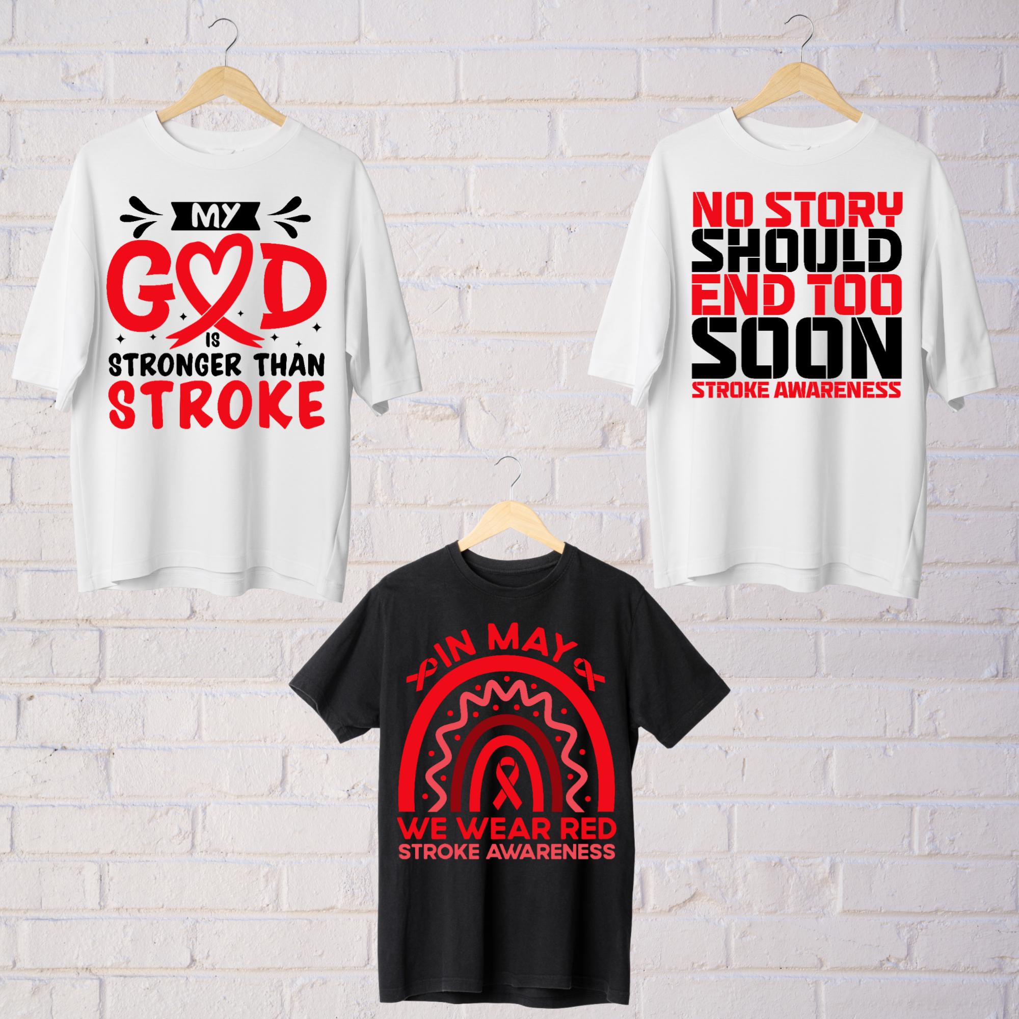 Stroke Awareness SVG Bundle, Red Ribbon Svg , Files for Cricut, Stroke ...