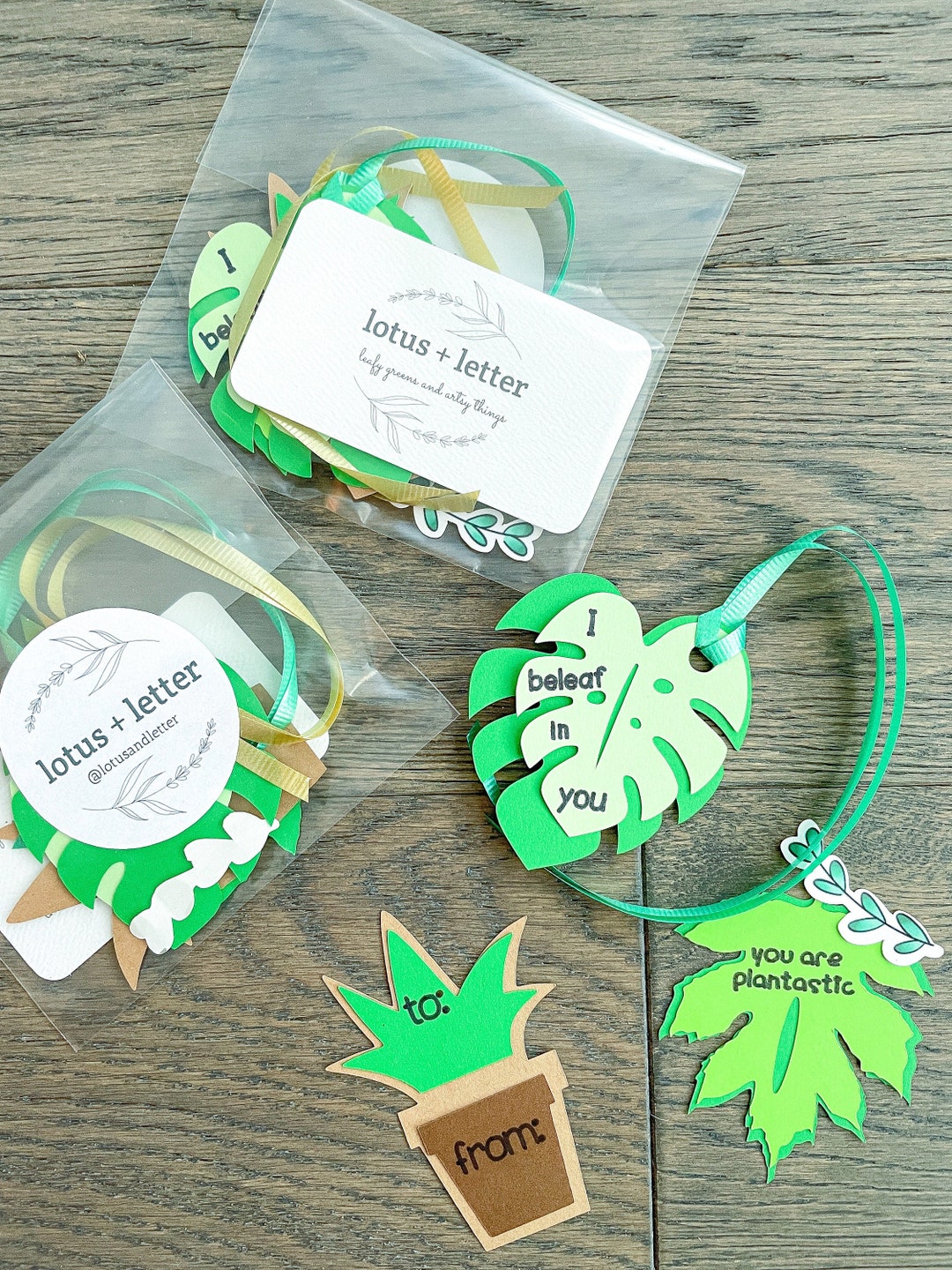 Plant Gift Tags | Stationery | Presents & Wrapping | Crafts - Etsy