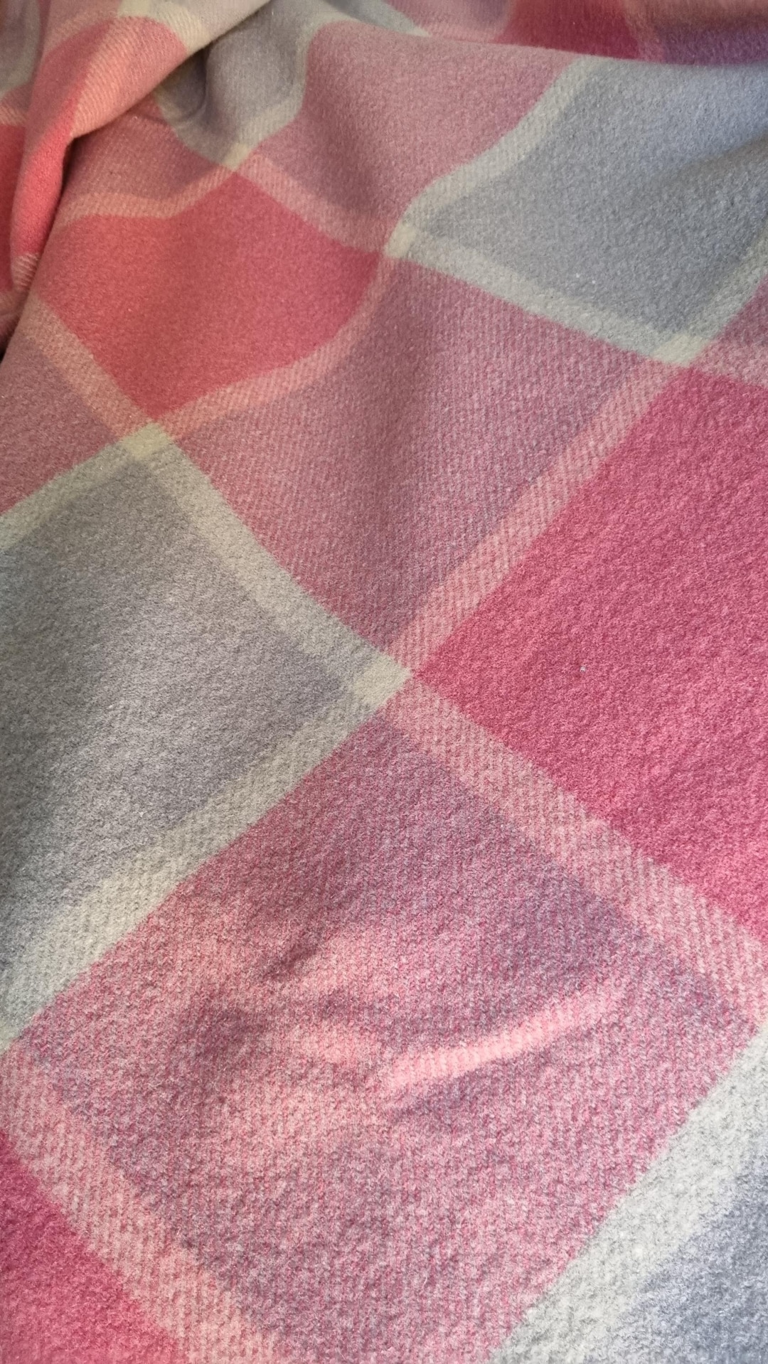 Vintage Pure Wool Pink DB Blanket - Etsy