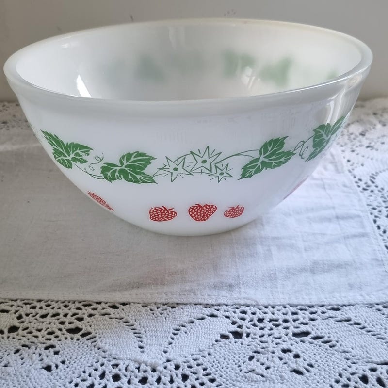 Pyrex Strawberry - Etsy