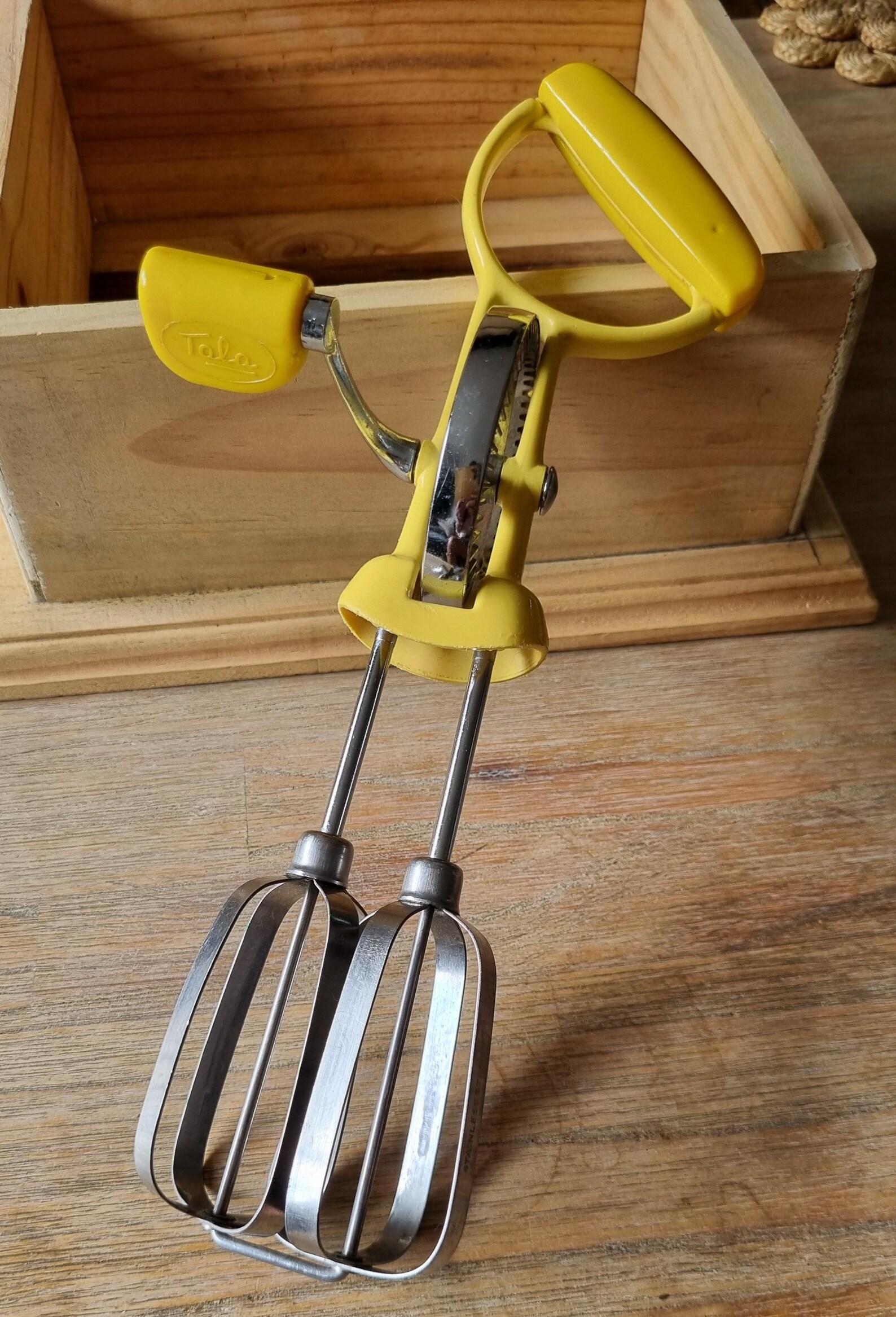 Vintage Baking Set in Wooden Box - Etsy