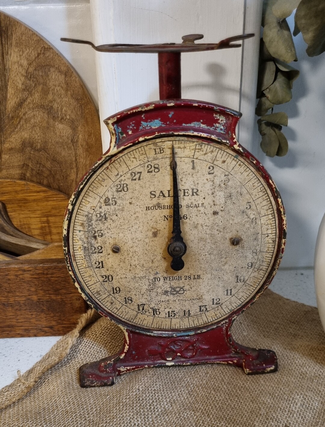 Vintage Large Salter Kitchen Scales - Etsy