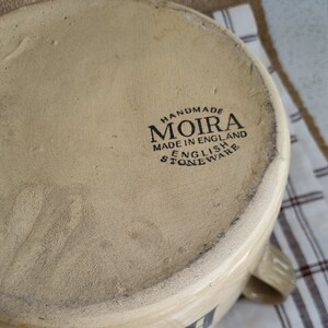 Vintage Moira Stoneware Lidded Pot Good Hot Soup - Etsy