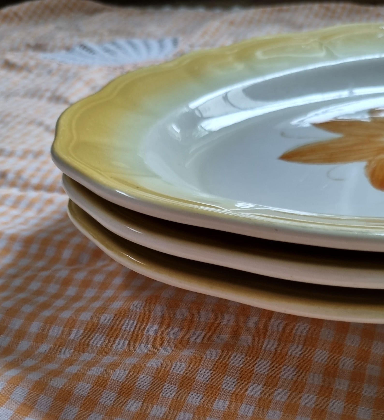 Set of Three Vintage Superior Deep Oval Plates. - Etsy