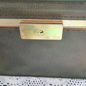 Vintage Avocado Green Train Case - Etsy