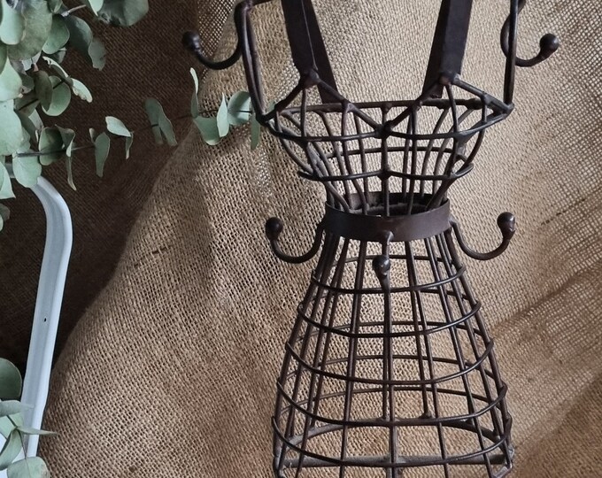 Vintage Tall Iron Mannequin Stand - Etsy