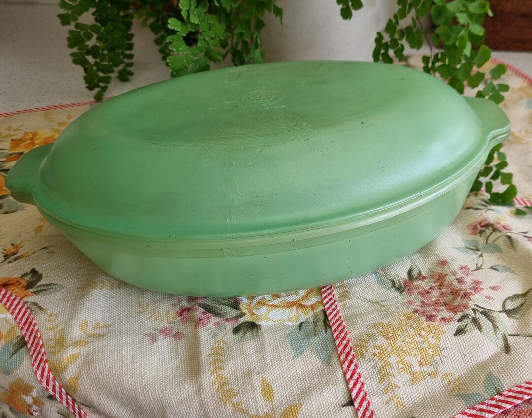 Frosted Green Vintage AGEE PYREX Australia Lidded Baking Dish - Etsy