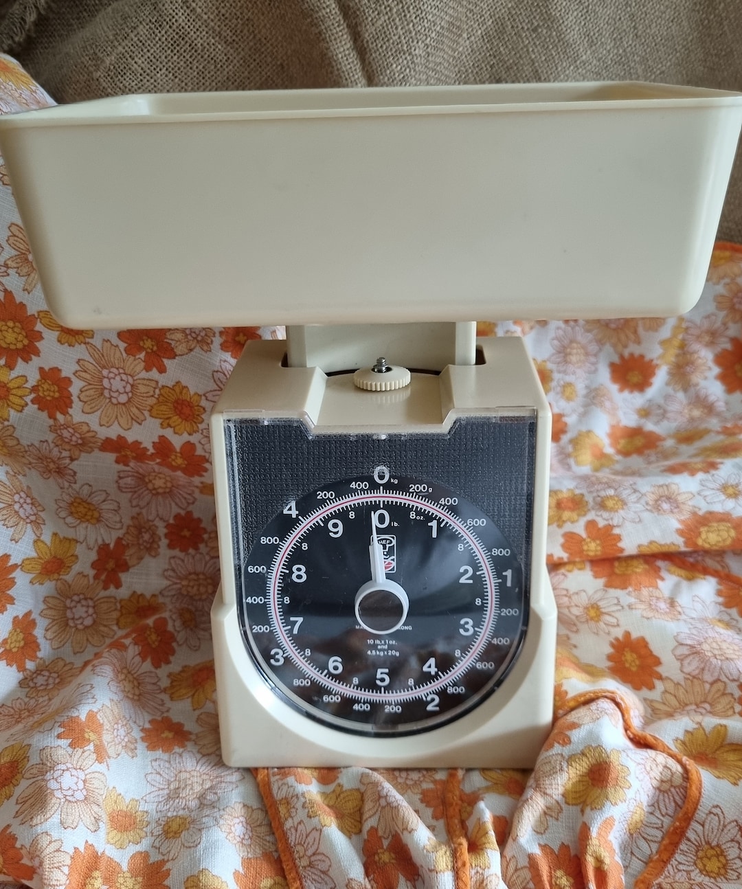 Vintage Retro Beige Plastic Chef Kitchen Scales - Etsy