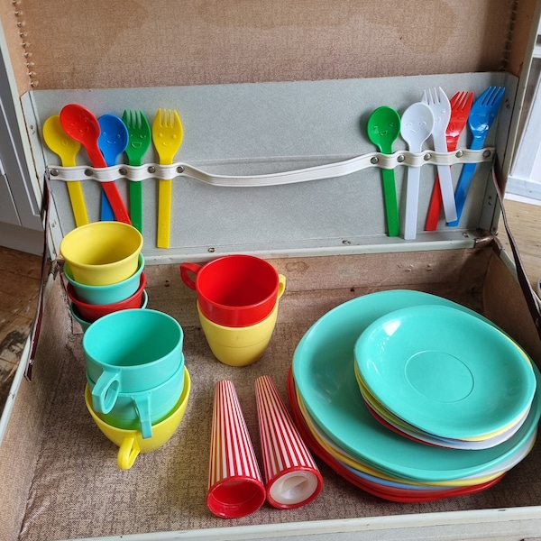 Plastic Picnic Set - Etsy