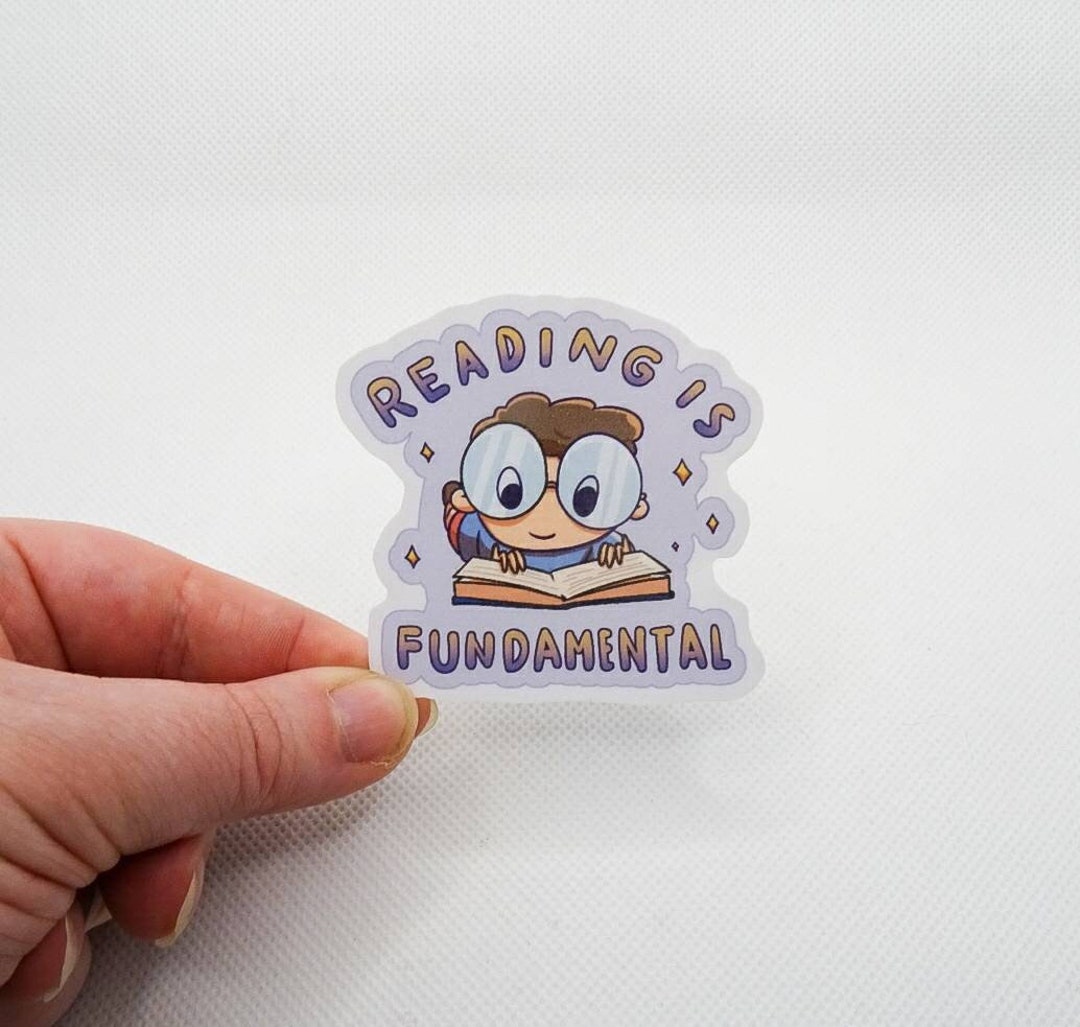 Reading is Fundamental Sticker - Etsy