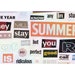 English Magazine Word Collage Cut-outs - 660 Words - PRINTABLE - Etsy