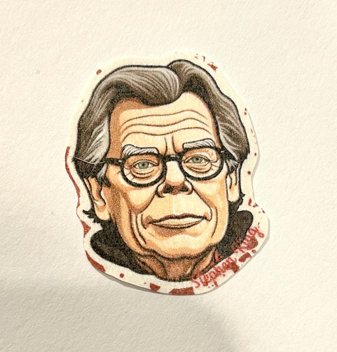 Stephen King Portrait Sticker - Etsy