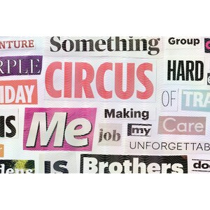 English Magazine Word Collage Cut-outs - 660+ Words - PRINTABLE - Etsy