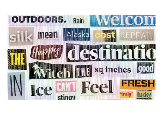 Inspirerende Woordcollage Huis Van Gedichten
