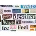 English Magazine Word Collage Cut-outs - 660+ Words - PRINTABLE - Etsy