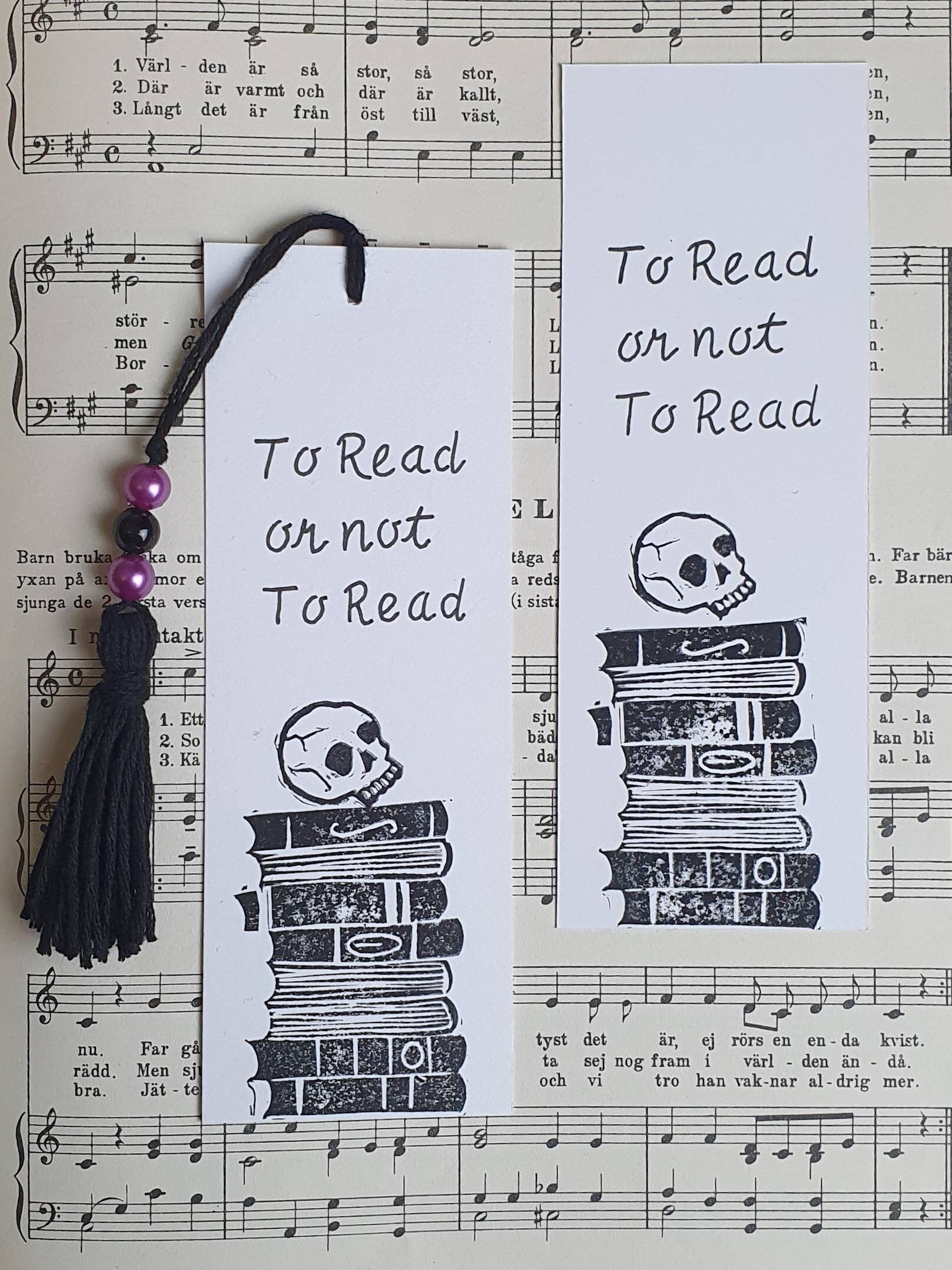 Hamlet's to Read or Not to Read Bookmark - Etsy