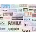 English Magazine Word Collage Cut-outs - 660+ Words - PRINTABLE - Etsy