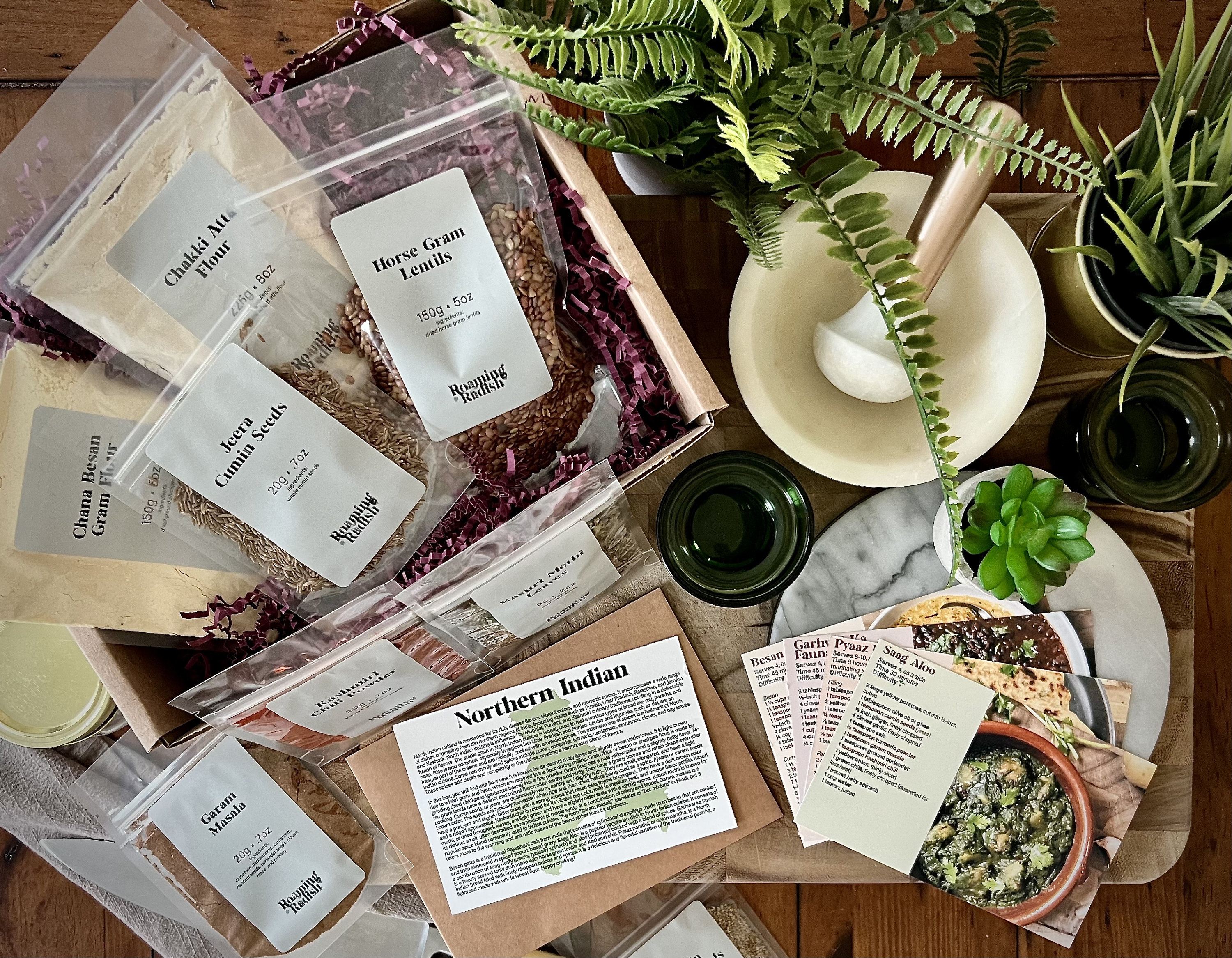 Northern Indian • Global Kitchen Inspiration Meal Kit Box • Roaming ...